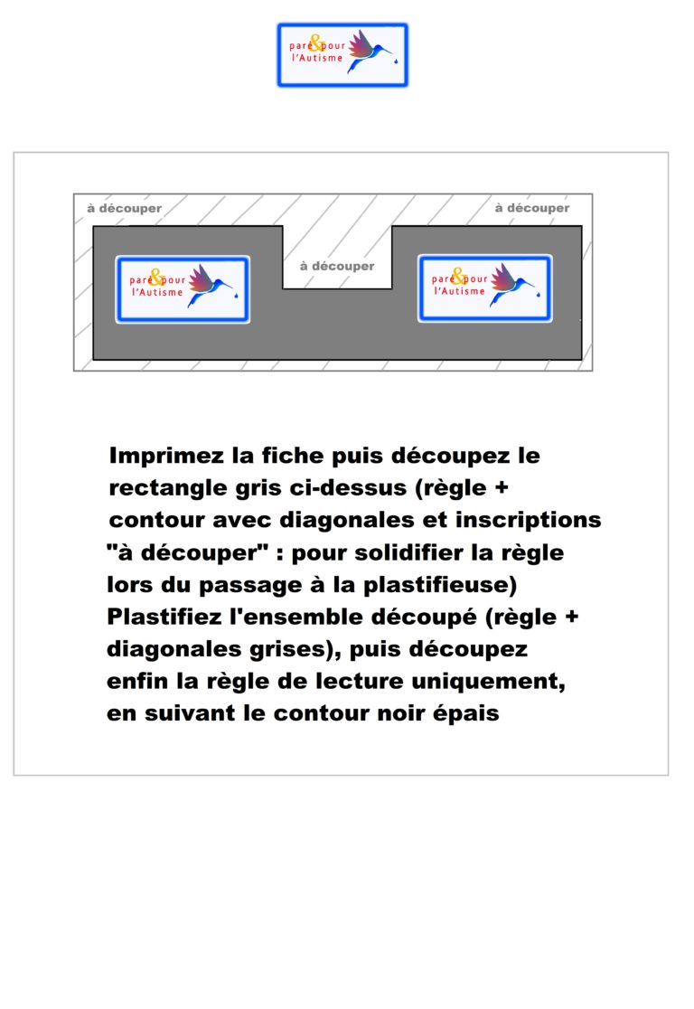 Programme d'apprentissage de la lecture spécialisé à l'autisme | Texte 1