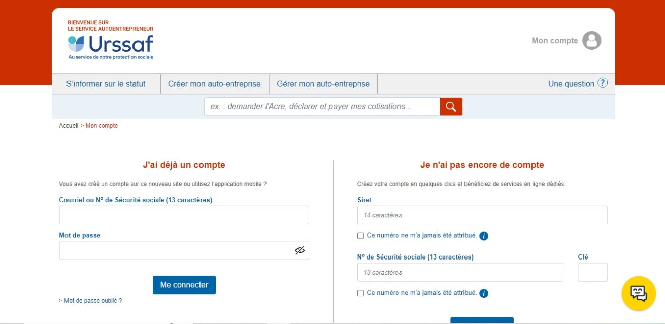 Paré pour l'Autisme ® |1Réaliser ses déclarations à l'URSSAF